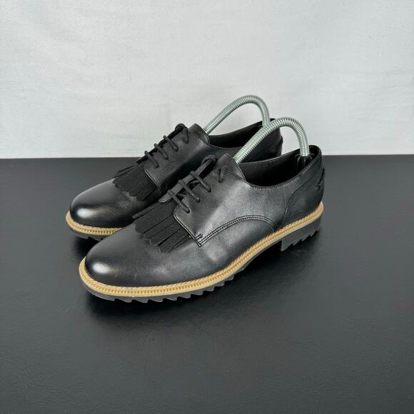 Clarks | Shoes | Clarks Somerset Griffin Mabel Oxford Lace Up Black ...